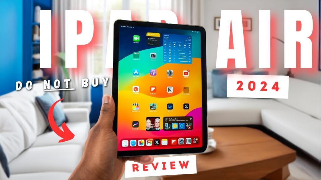 NEW iPAD AIR 2024 REVIEW // MOST CONFUSING IPAD EVER!?! - Emalm